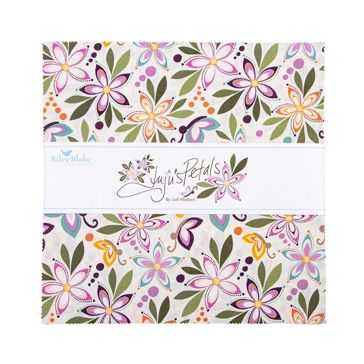 Juju's Petals 5" Stacker from Riley Blake – North Shore Quilting