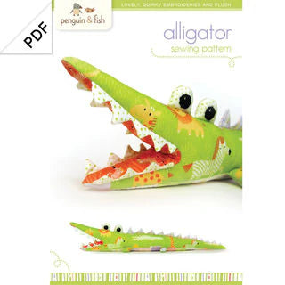 Alligator Sewing Pattern – North Shore Quilting