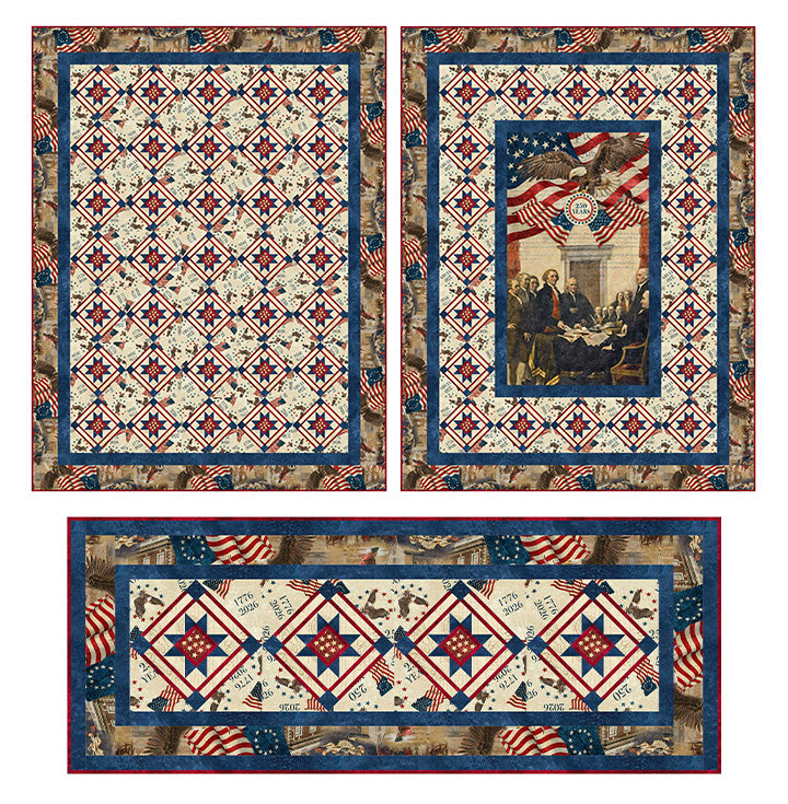 Northcott Pattern Packet Independence – North Shore Quilting