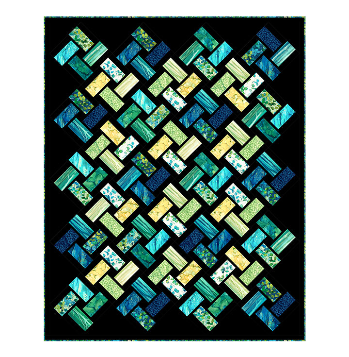 Morning Spin Quilt Printed Pattern – North Shore Quilting
