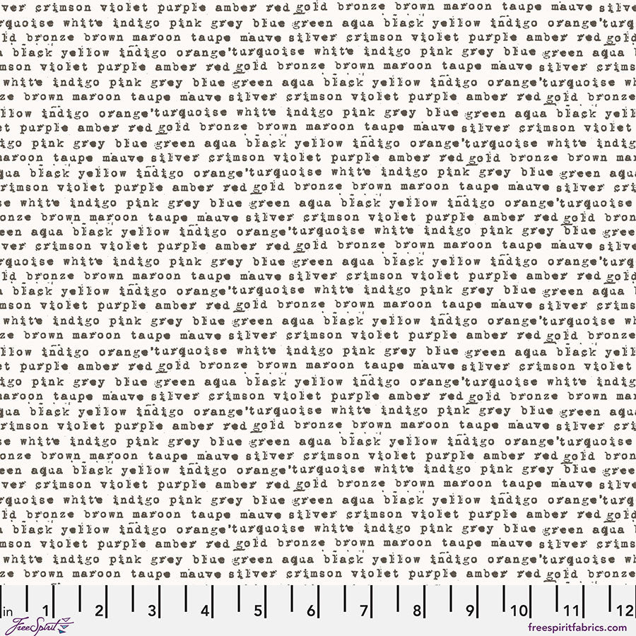 Monochrome - Paper || Stamped from Seth Apter for Free Spirit Fabrics ...