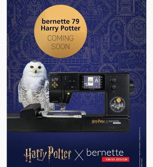 PRE-ORDER | Bernette 79 x Harry Potter™ Sewing & Embroidery Machine (S ...