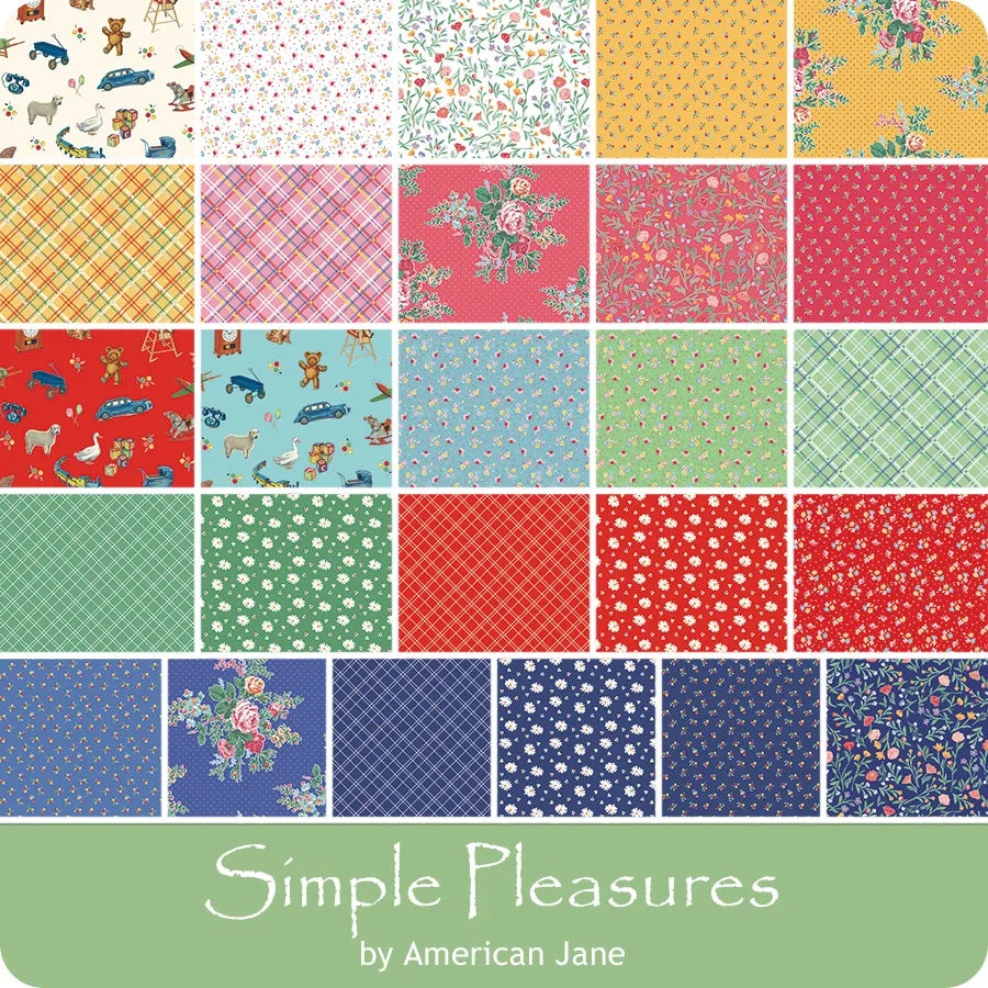 Simple Pleasures 5" Stacker American Jane for Riley Blake Designs ...