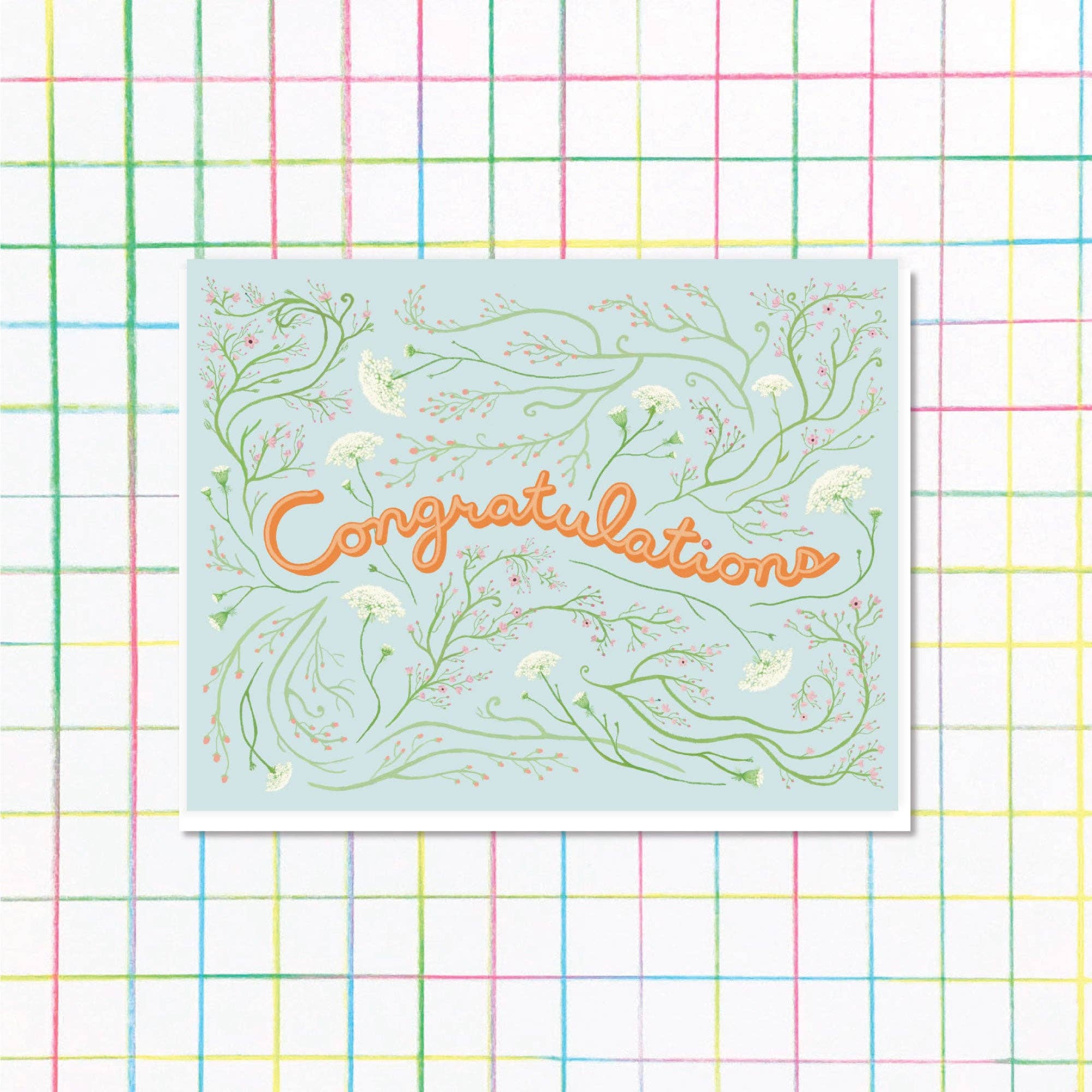 Congratulations Lace Card – North Shore Quilting