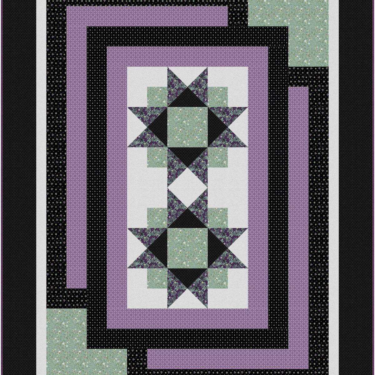 Smoke and Mirrors Lap Quilt Pattern – North Shore Quilting